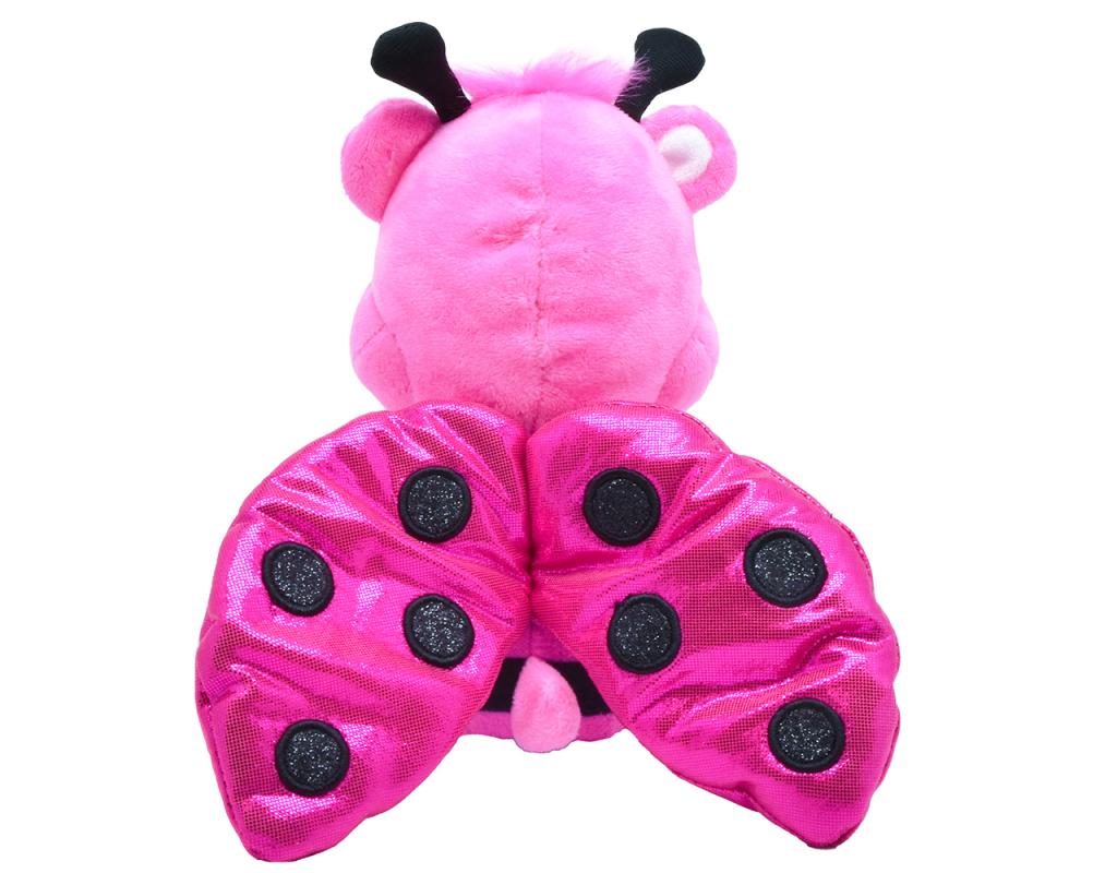 Care Bears 22321 Care Bears Bean Plush 9" Toy - Lady Bug Cheer Bear