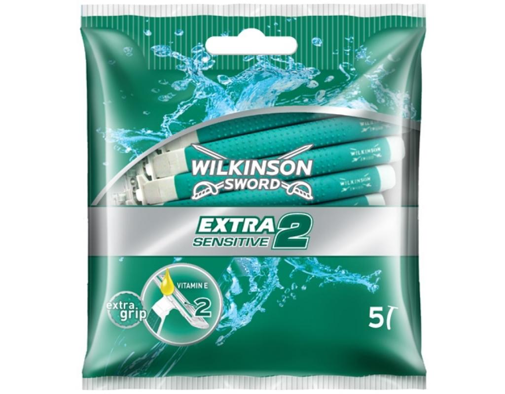 Wilkinson Sword 70007700 Mens EII Sensitive Disposable Razor 5S