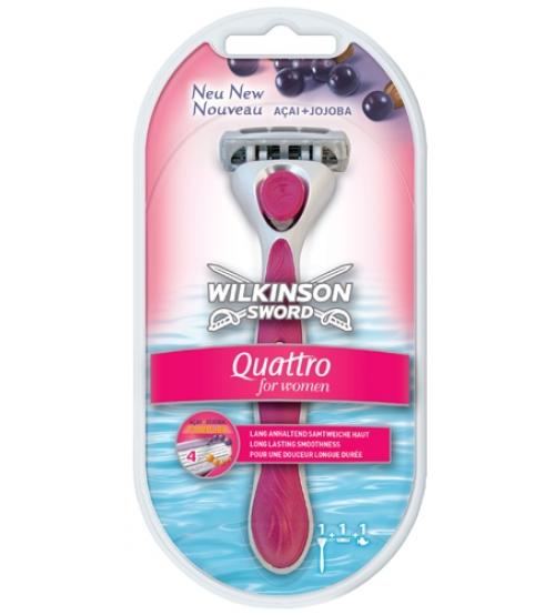 Wilkinson Sword 7004380X Quattro for Women Razor